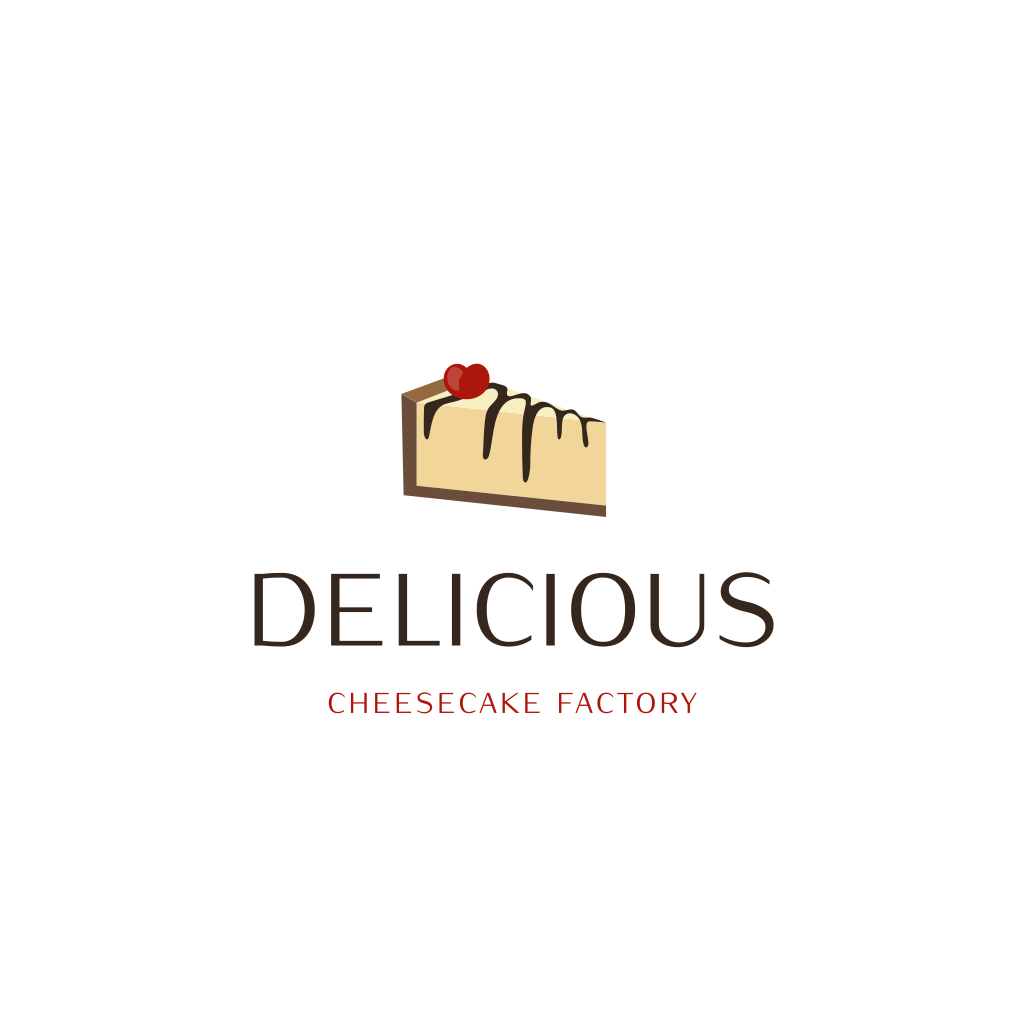 Cheesecake factory logo design Logo - Turbologo Logo Maker