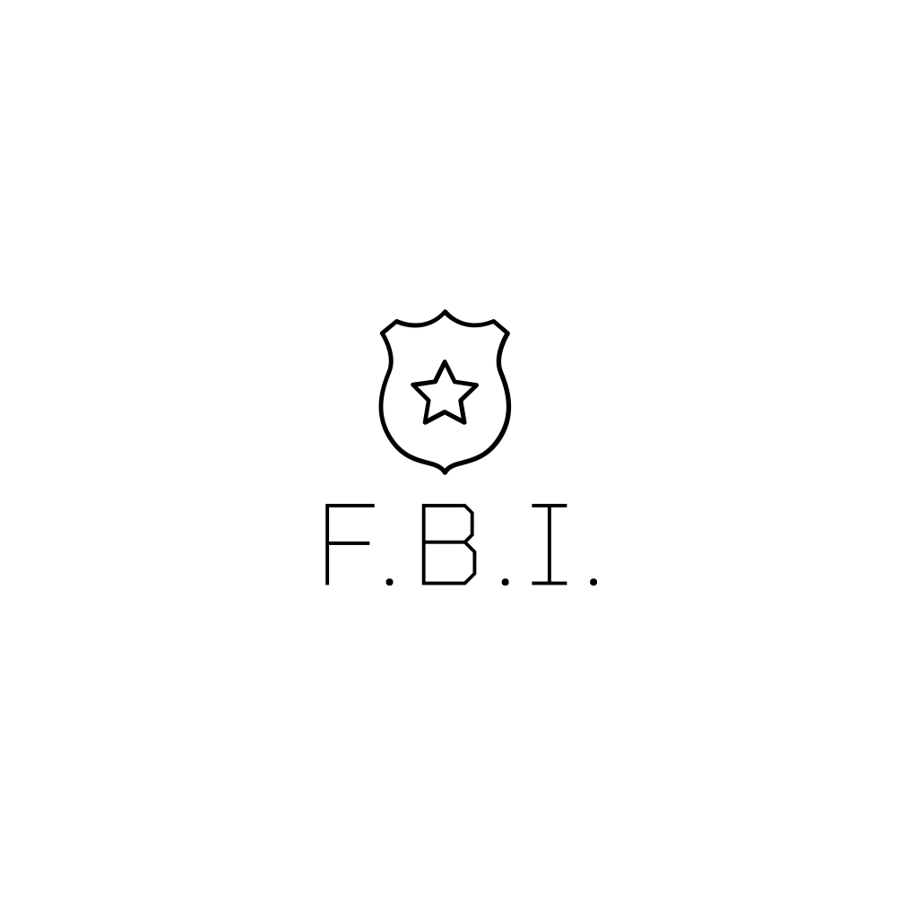 Logo Insignia Del Fbi - Creador de Logos Turbologo