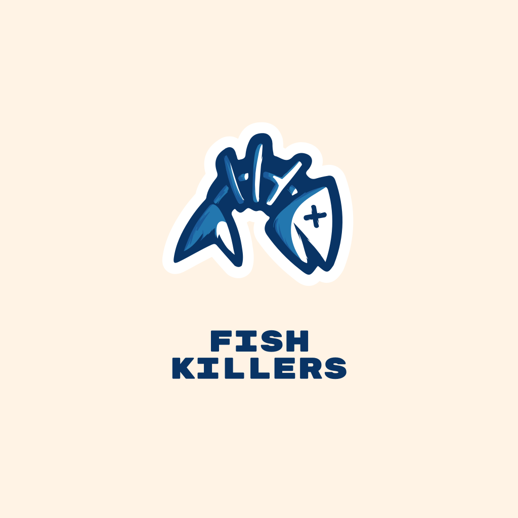 Fish Skeleton Logo Design Turbologo Logo Maker Fish Skeleton Logo Design Turbologo Logo Maker