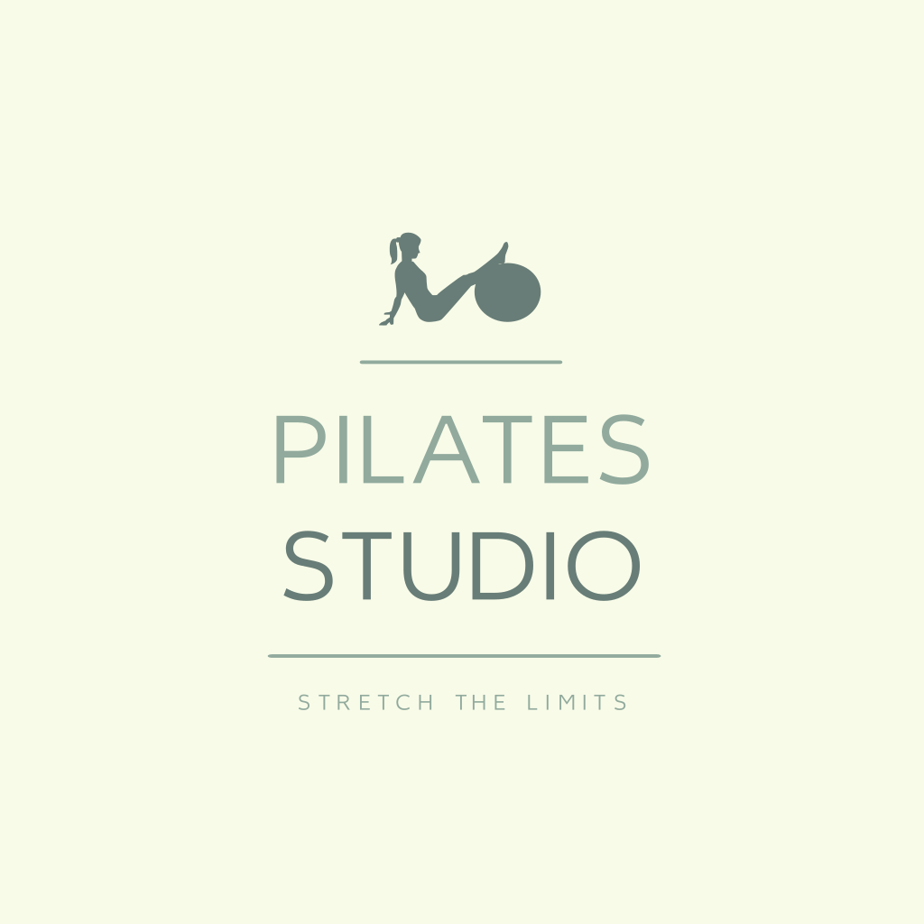 Pilates Studio, Stretch The Limits Logo - Turbologo Logo Maker